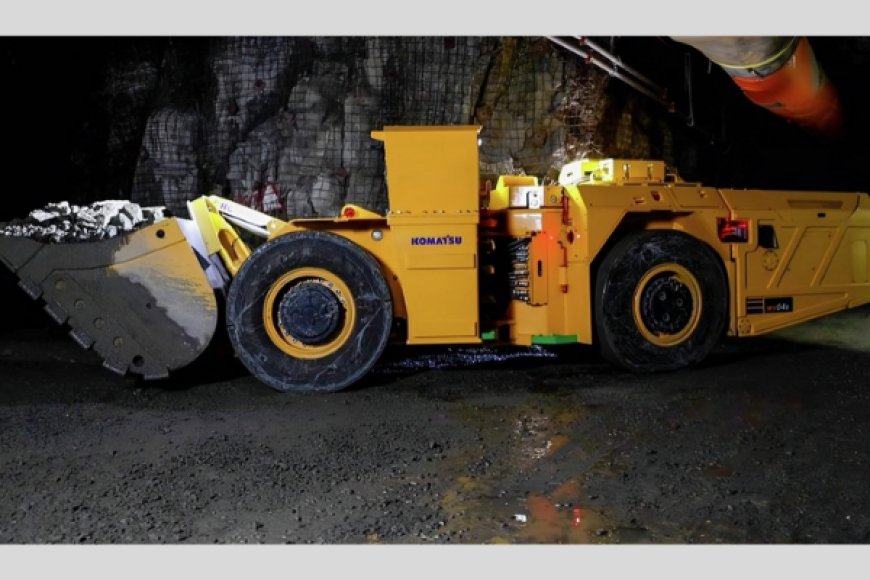 Komatsu launches battery-powered LHD alongside innovative charging solution