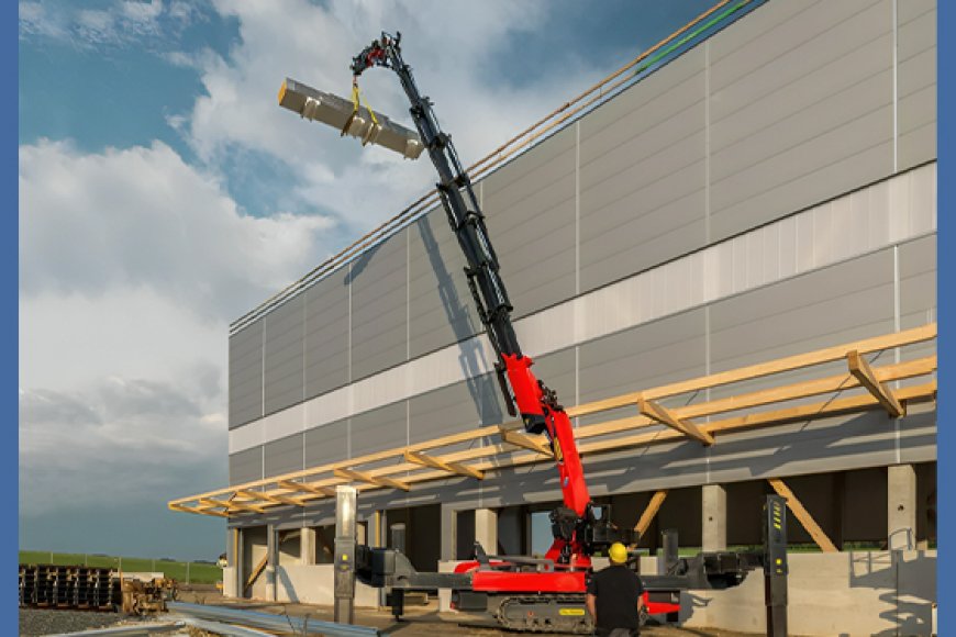 The PCC Palfinger CRAWLER CRANE