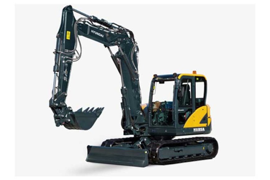 COMPACT HYUNDAI HX85A MIDI EXCAVATOR