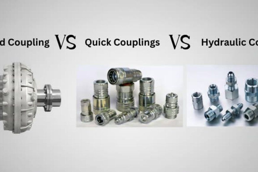 Hydraulic coupling vs. Fluid coupling vs. Quick coupling